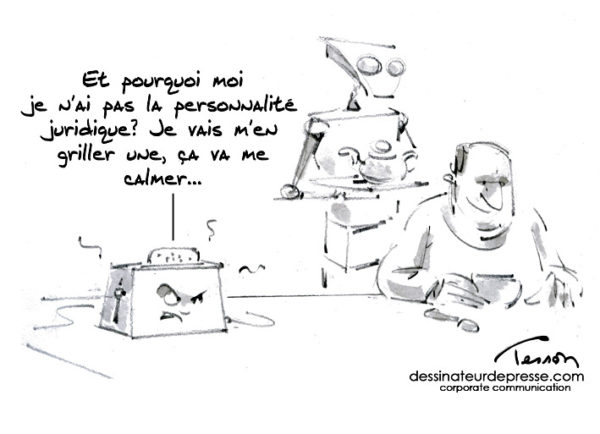 robot humour - Tesson, dessinateur de presse, dessin ...