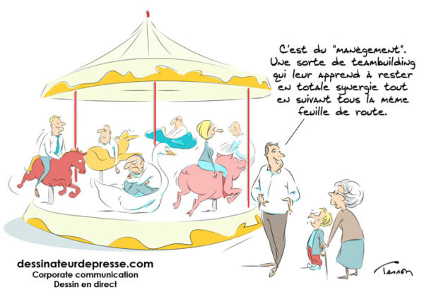 Management humour dessin